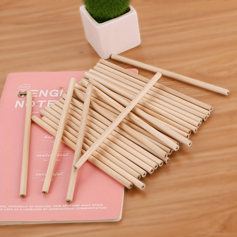10pcs Log Pencils Writing Smoothly For Students Office And Event Gifts ...