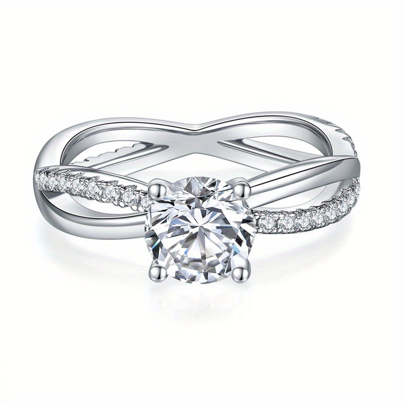 Earth 1 Carat Moissanite S925 Ring Men Engagement - Temu United