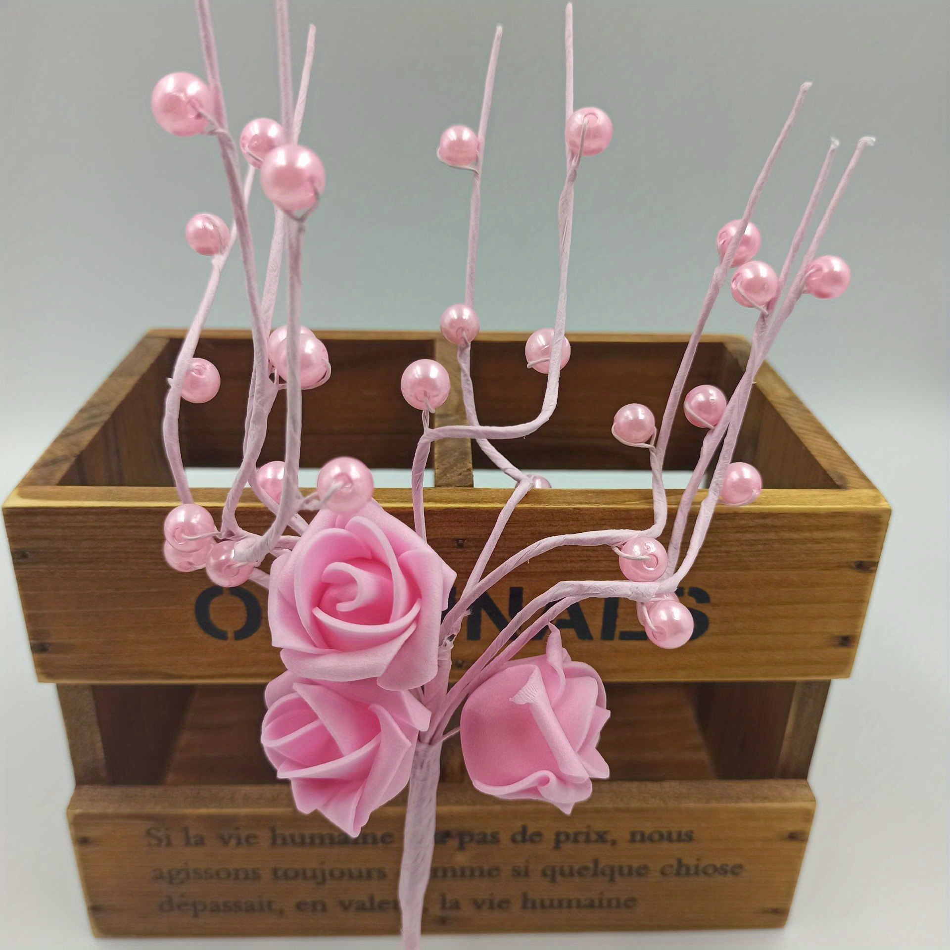 White Rose Pearl Tree Cake Decor Mother's Day Cake - Temu United Kingdom