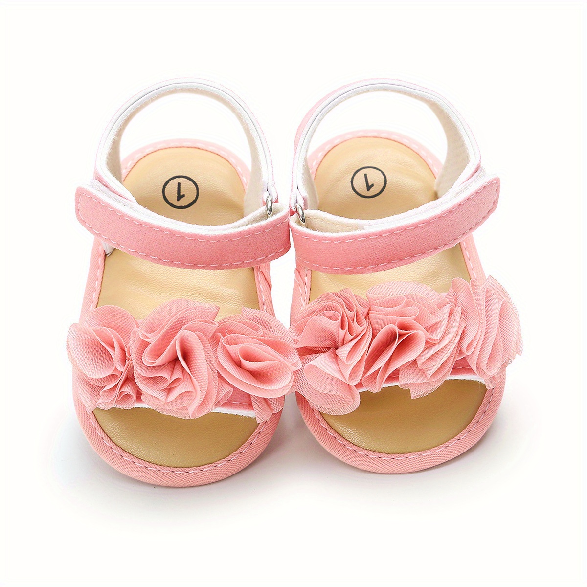 Baby Girls Trendy Lace Slide Slip Sandals Adjustable Hook - Temu United Kingdom