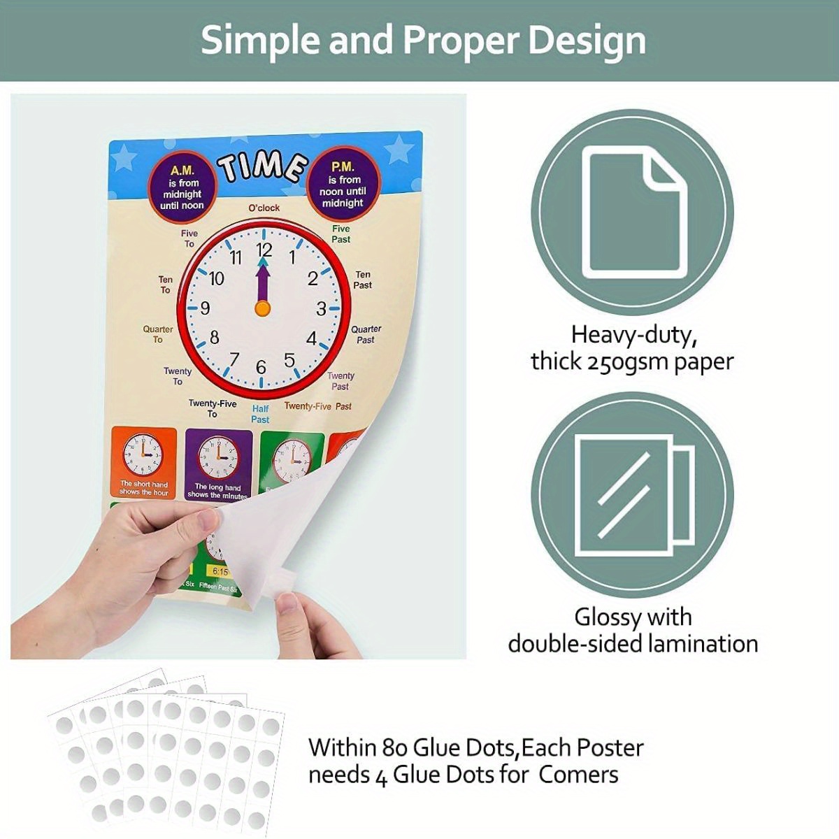 Preschool Educational Posters Students Learning Posters - Temu United ...