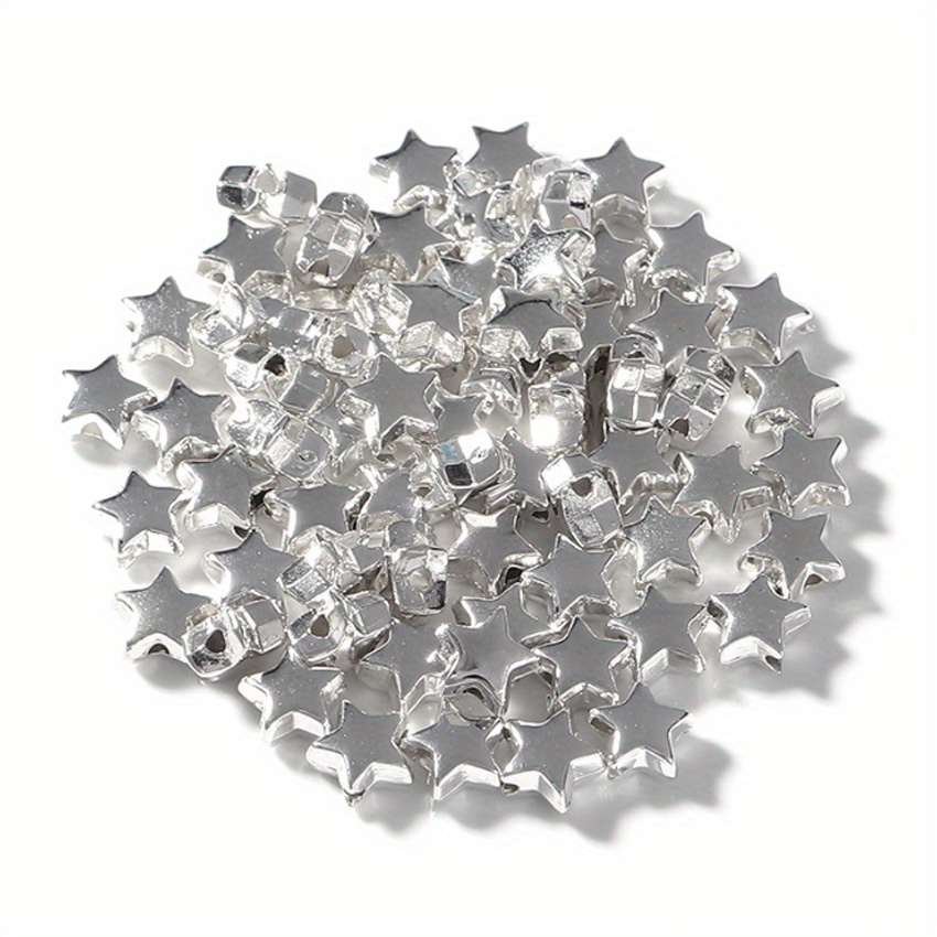 Novelty Pentagram Button Beaded Button Metal Beaded Button - Temu ...