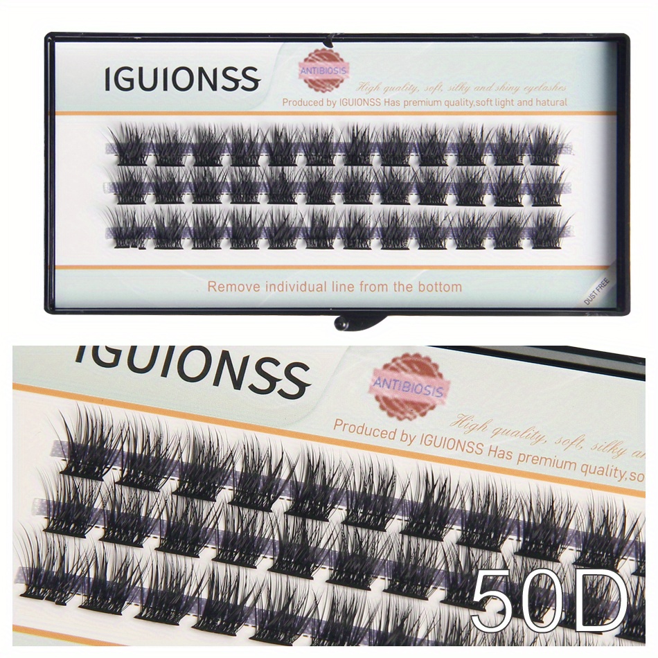 Lash Clusters D Diy Eyelash Extensions Natural - Temu United