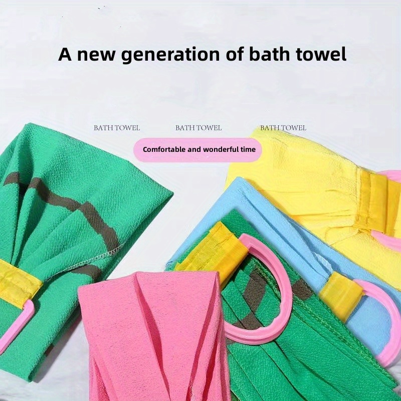 Deep Cleaning Shower Scrub Towel Body Scrub Brush - Temu