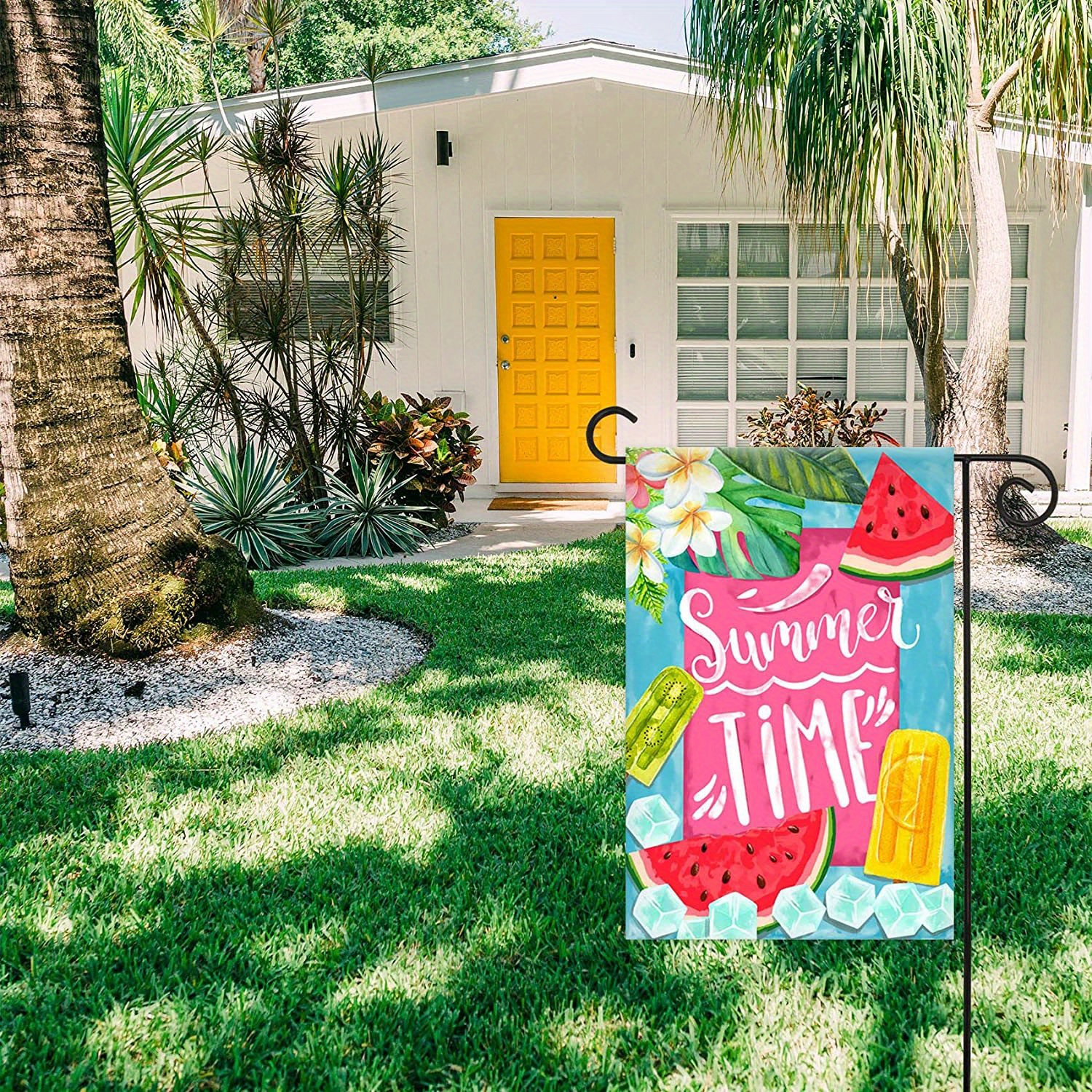 Garden Flag Summer Time Popsicles Ice Watermelon - Temu Canada
