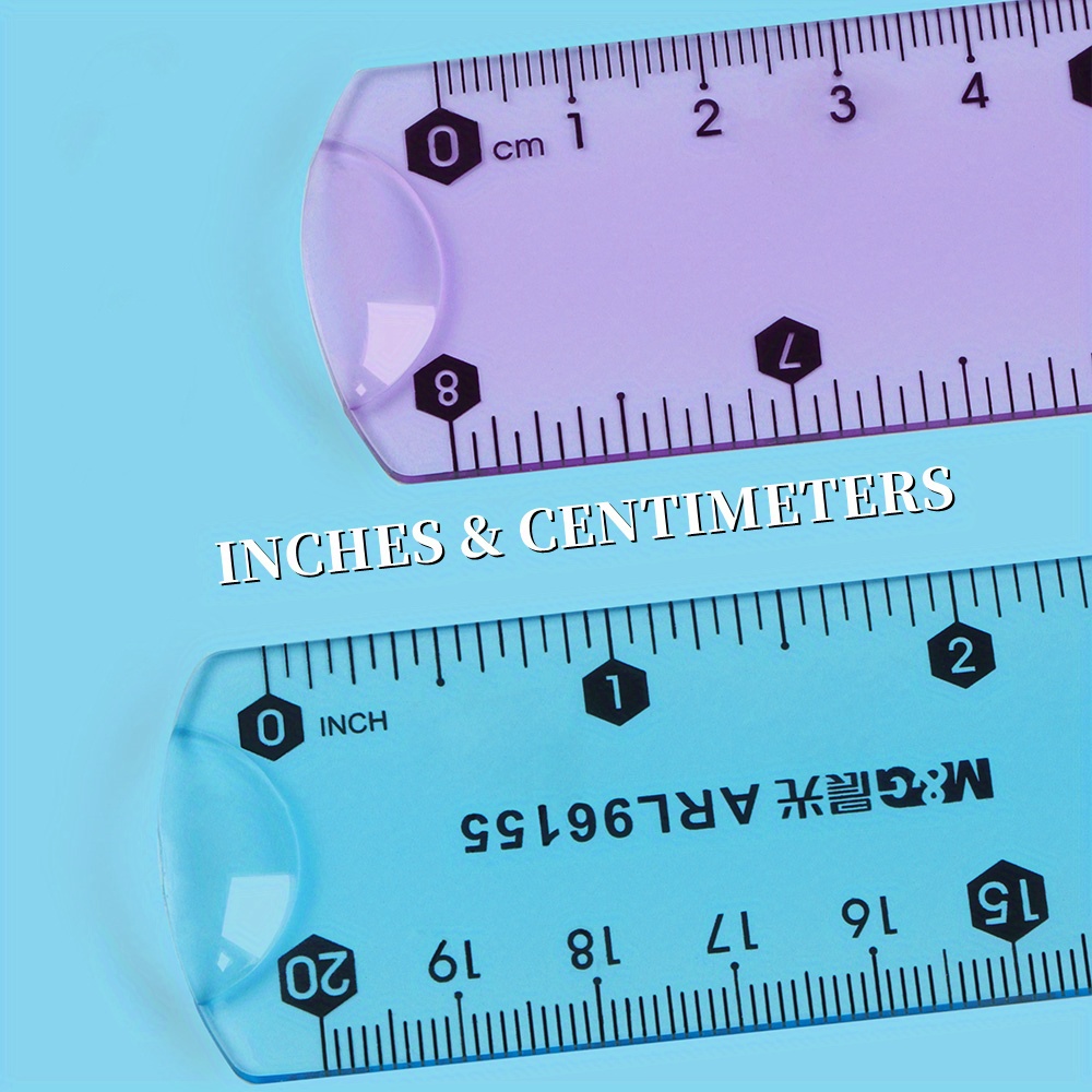 Inch Ruler M g 6/8/12 Soft Ruler Student Special Soft Ruler - Temu