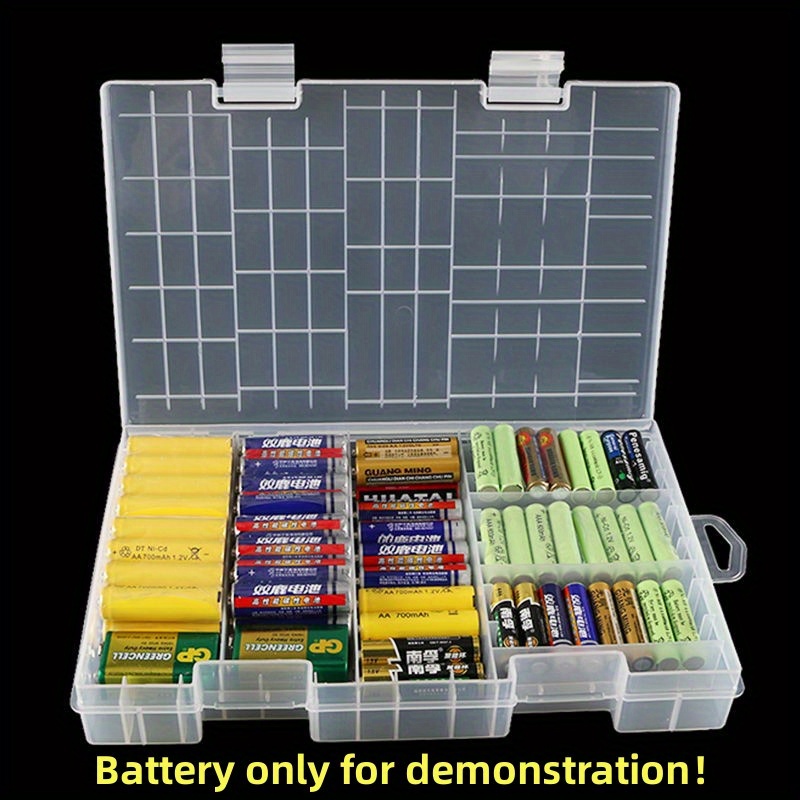 Battery Storage Box Hold 5 Batteries 7 - Temu Canada
