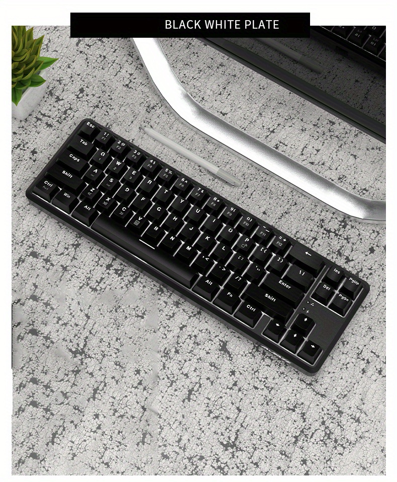 K680t Keyboard Wireless Bt Wired Mechanical - Temu Australia