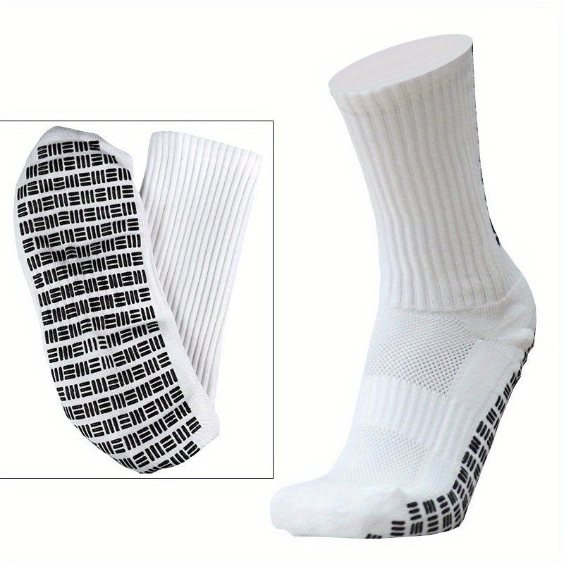 thickened non slip silicone bottom football socks calf - Temu Canada