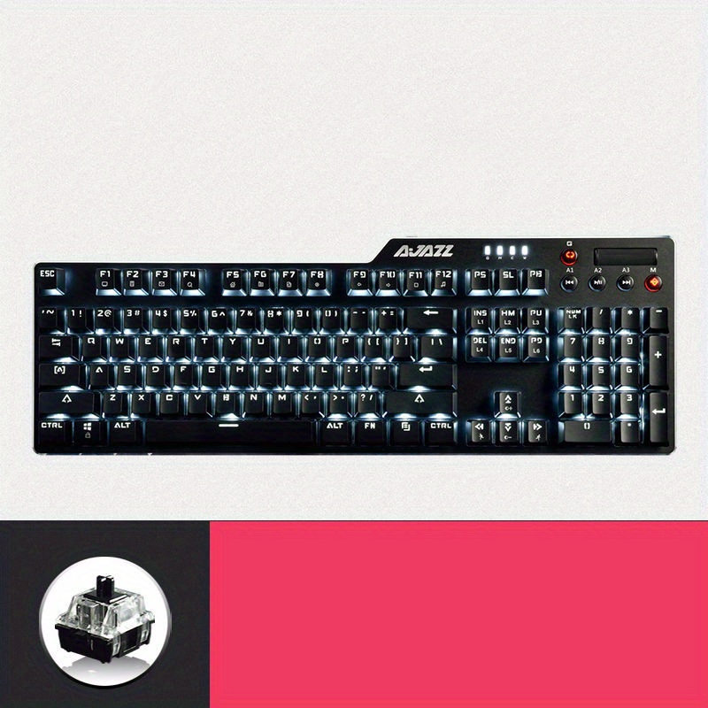 Ajazz Ak35i Gioco E-sport Tastiera Meccanica Black Axis Green Axis Tea Axis Computer Desktop ...