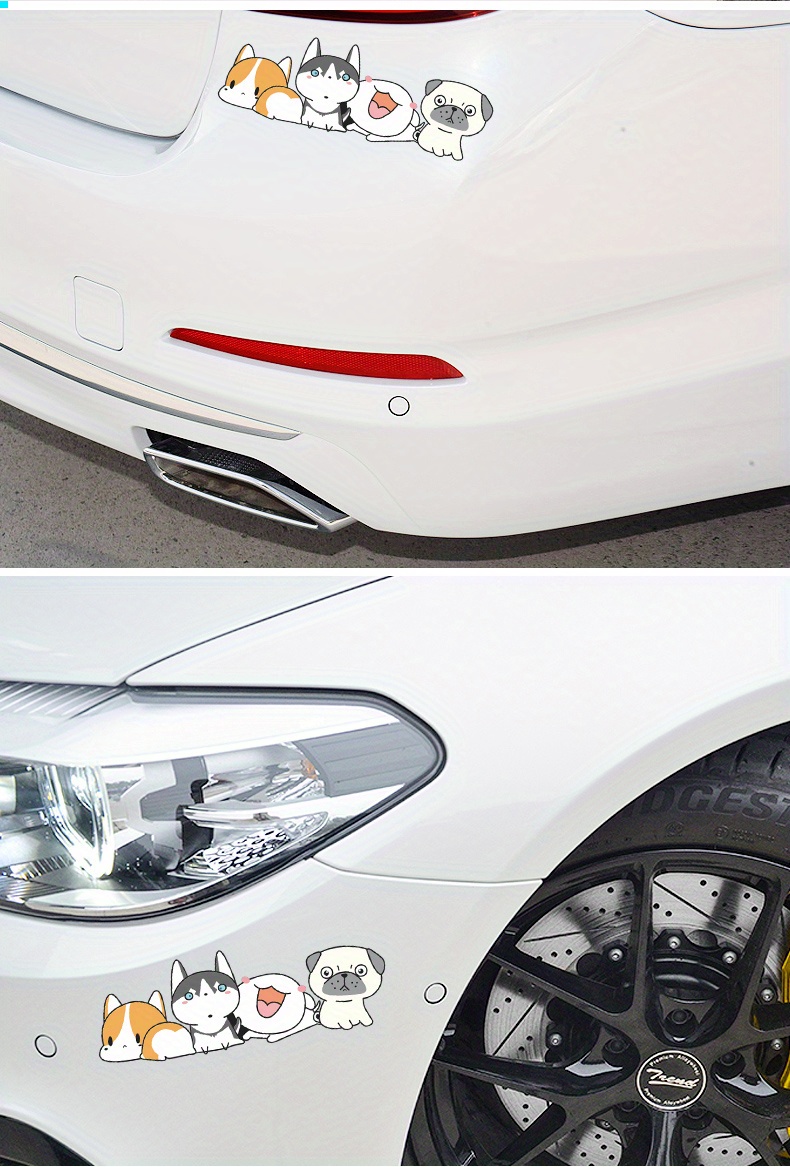 Car Stickers Cartoon Car Scratches Cover Stickers - Temu New Zealand