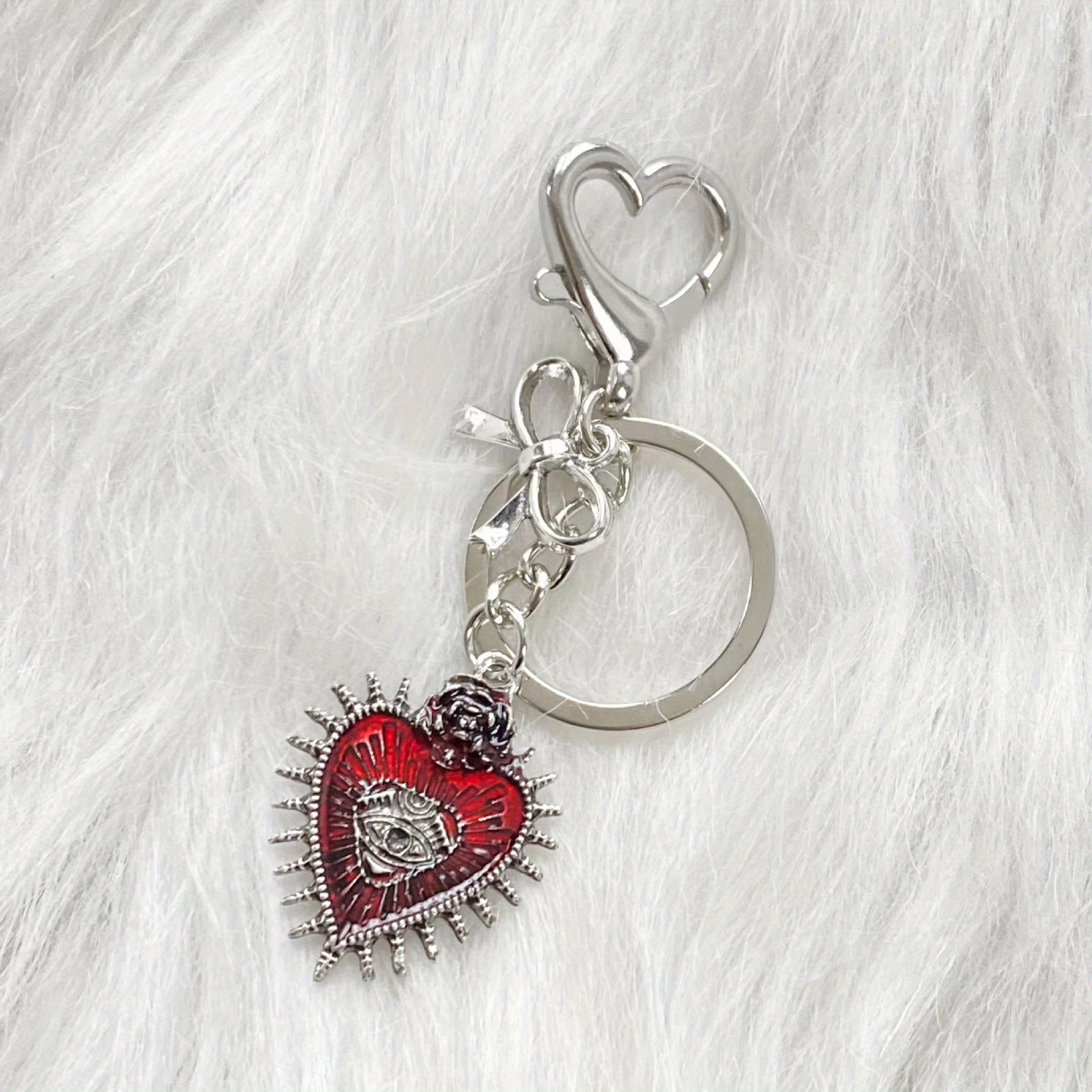 European And American Beautiful Dark Gothic Punk Style Heart Shaped ...