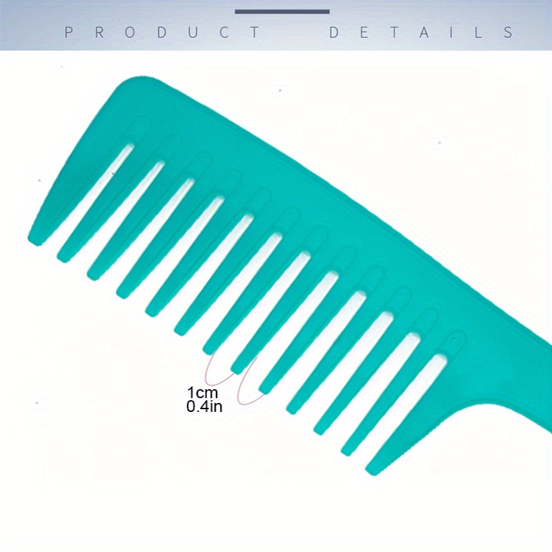 plastic wide tooth hair comb hair care massage hair brush - Temu New ...