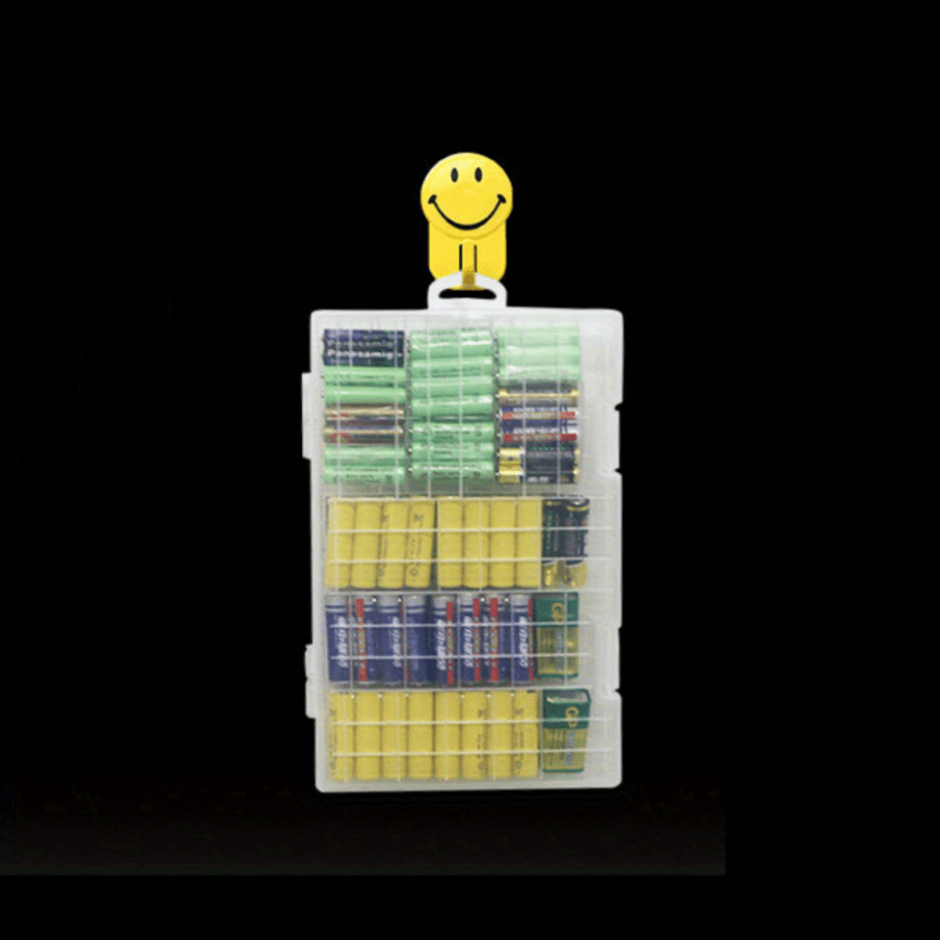 Battery Storage Box Hold 5 Batteries 7 - Temu Canada