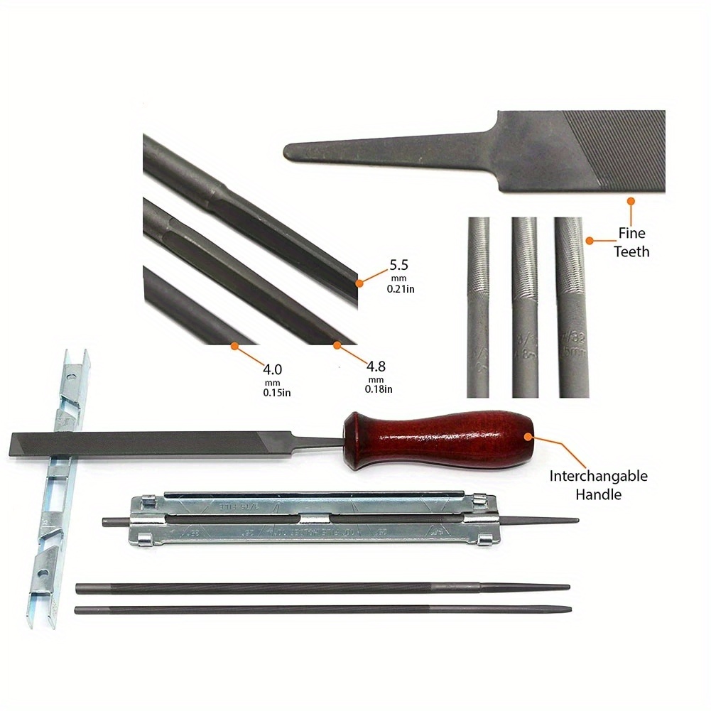 Cloth Bag File Chain Saw File Cloth Bag Electric Chain Saw - Temu