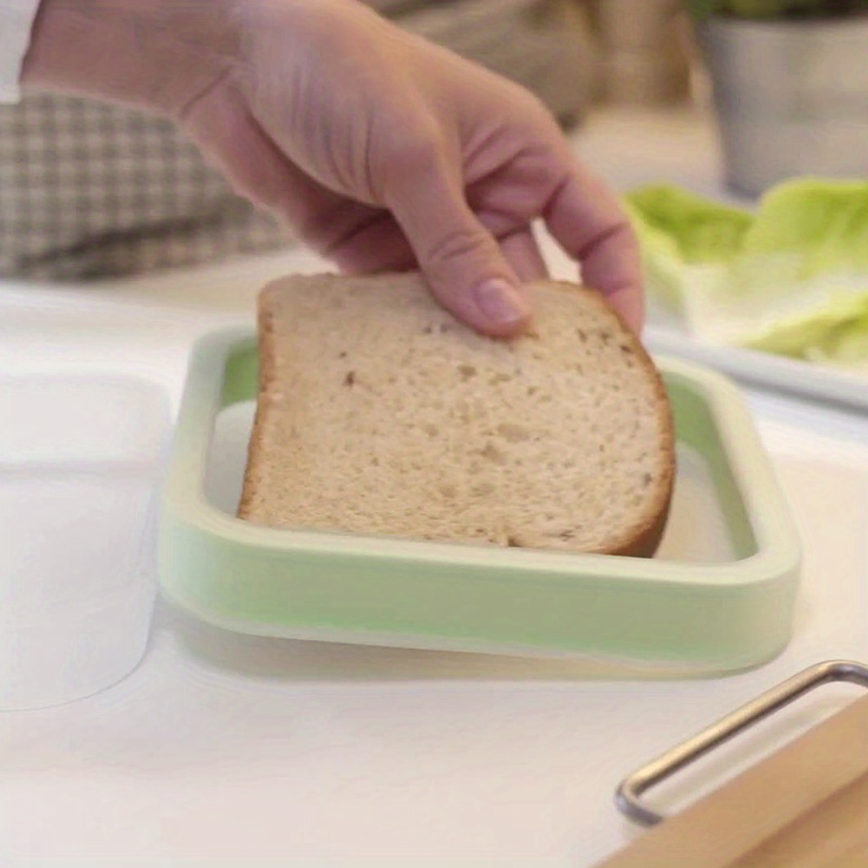 Sandwich Snack Box Container Silicone Lunch - Temu New Zealand