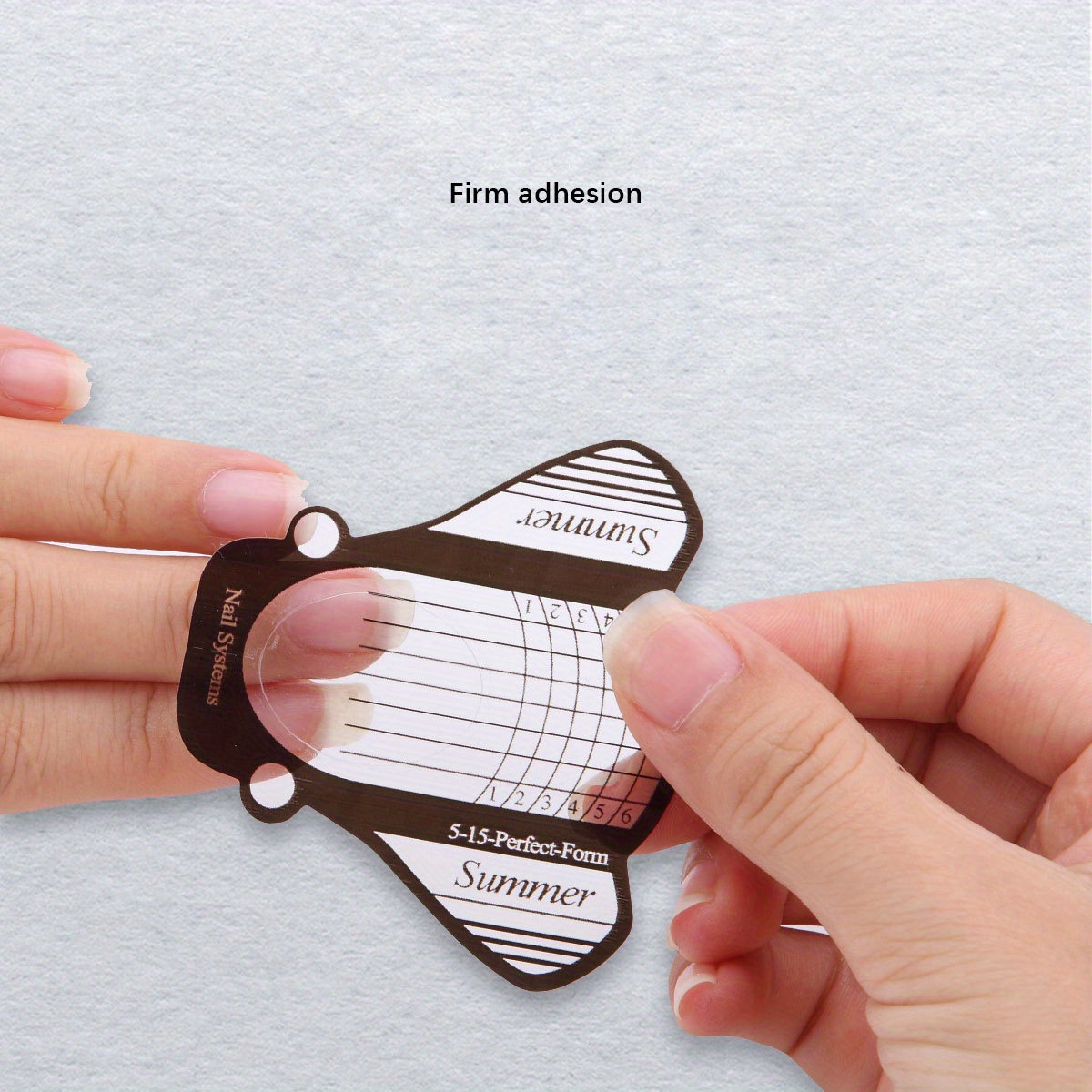 Nail Art Tips Extension Nail Art Sticker Form Guide Sticker - Temu Ireland