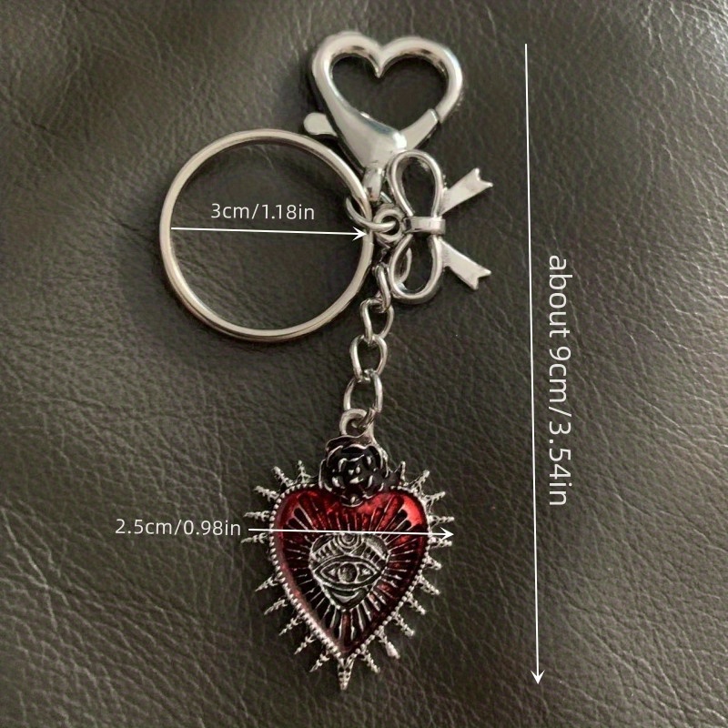 European And American Beautiful Dark Gothic Punk Style Heart Shaped ...