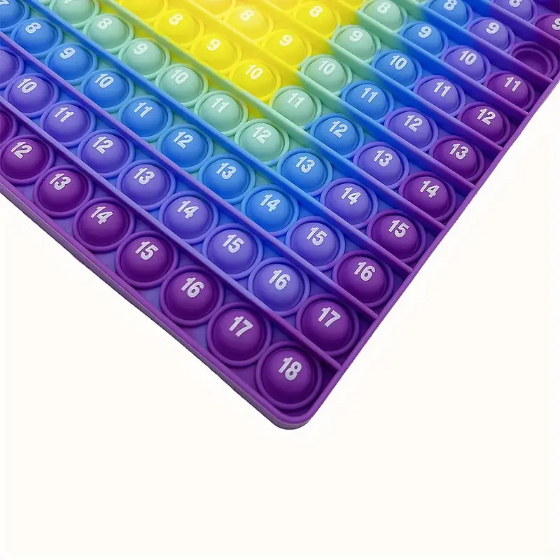 99 Multiplication Addition Math Learning Push Bubble Fidget Temu