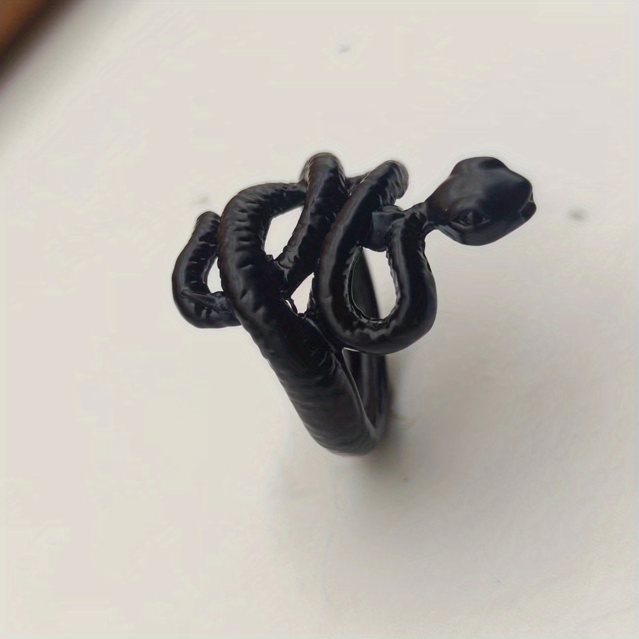 Vintage Snake Shaped Creative Personalized Ring - Temu Australia