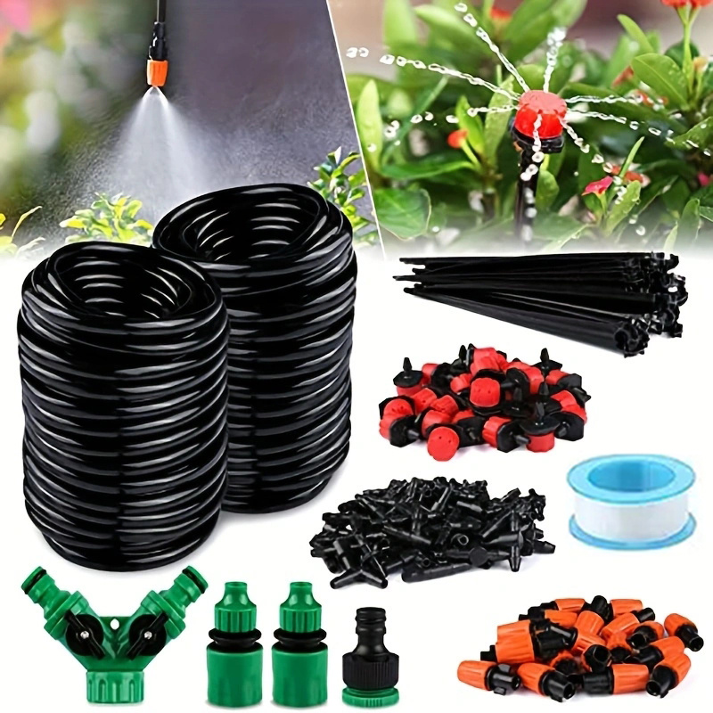 Drip Irrigation Garden Irrigation System Adjustable - Temu