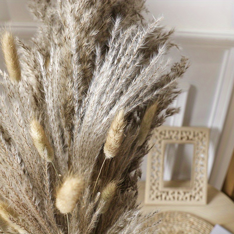 Artificial Flower Simulation Reed Rabbit Tail Set Flower - Temu United ...