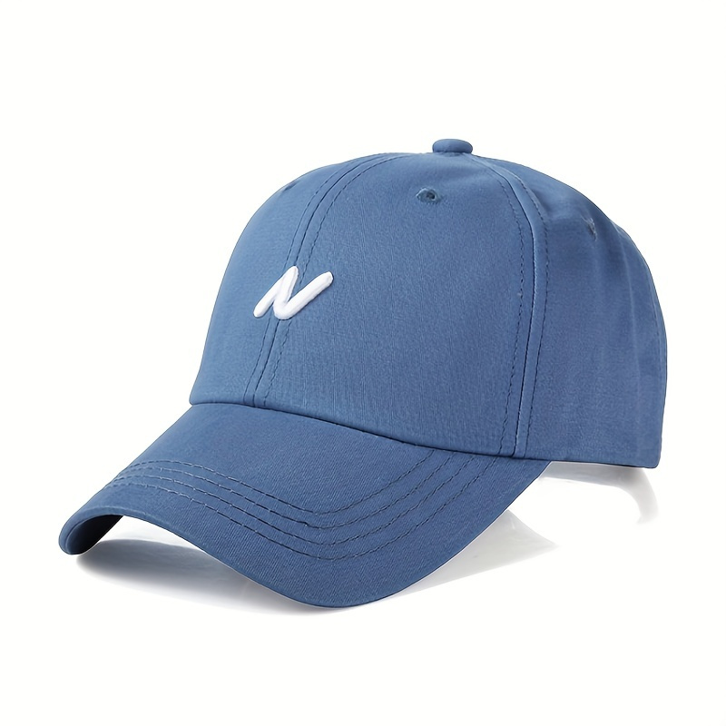 Simple Baseball Cap Solid Color Casual Dad Hats - Temu Australia
