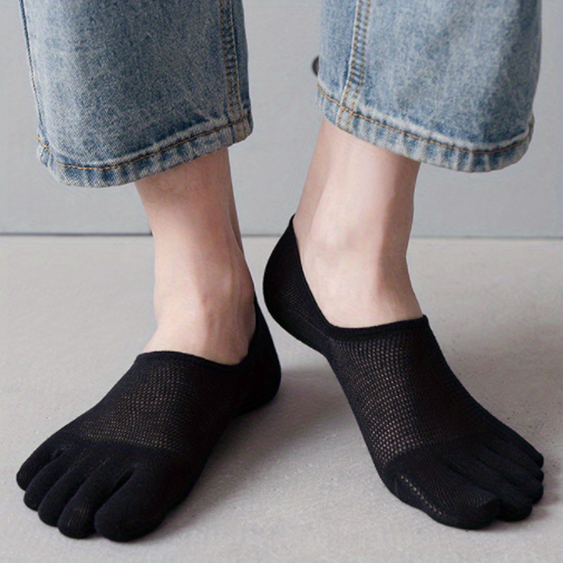 Unisex Slipper Toe Socks Mesh Hollow No Show Socks Sweat - Temu United
