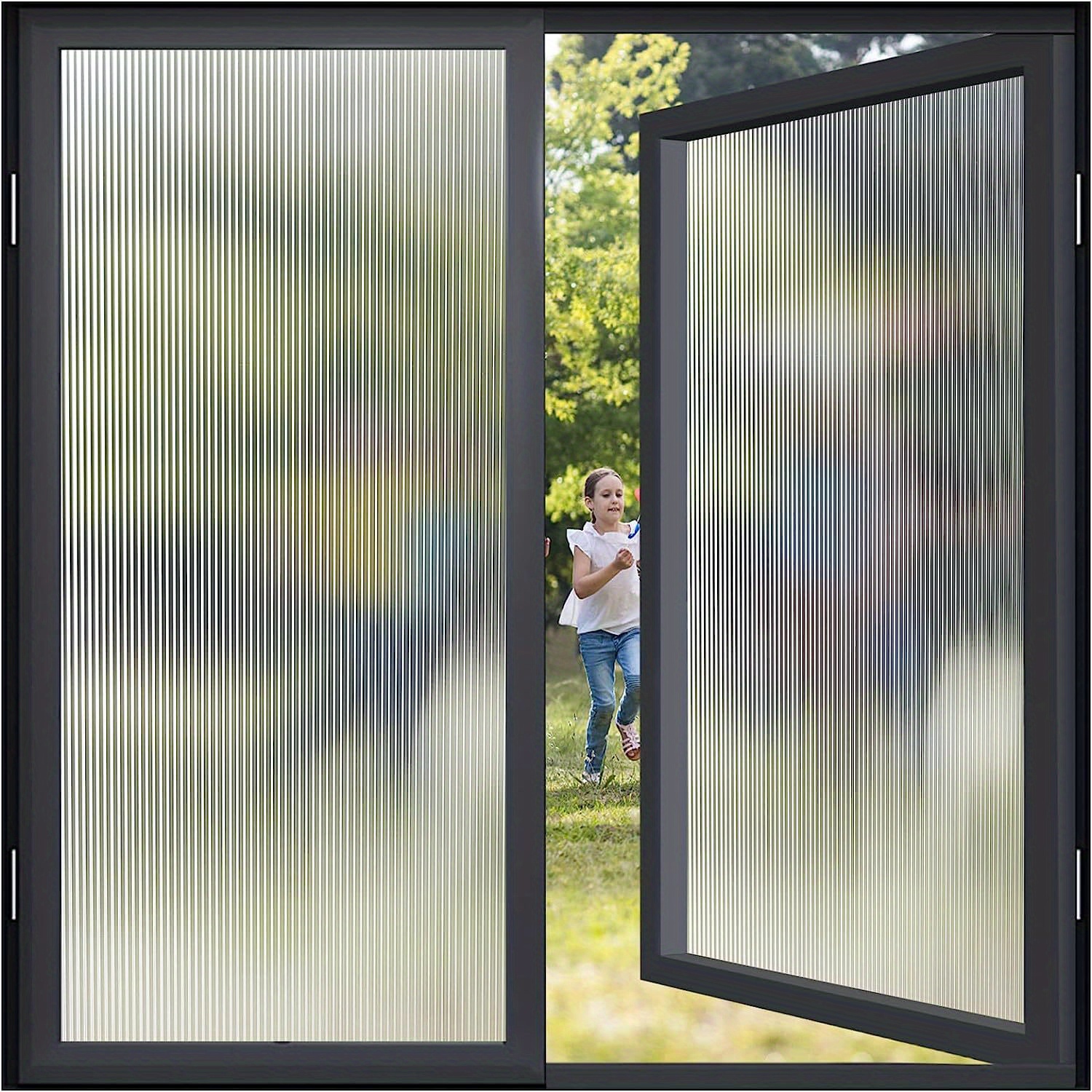 Window Privacy Film Stained Glass Static Cling Non - Temu