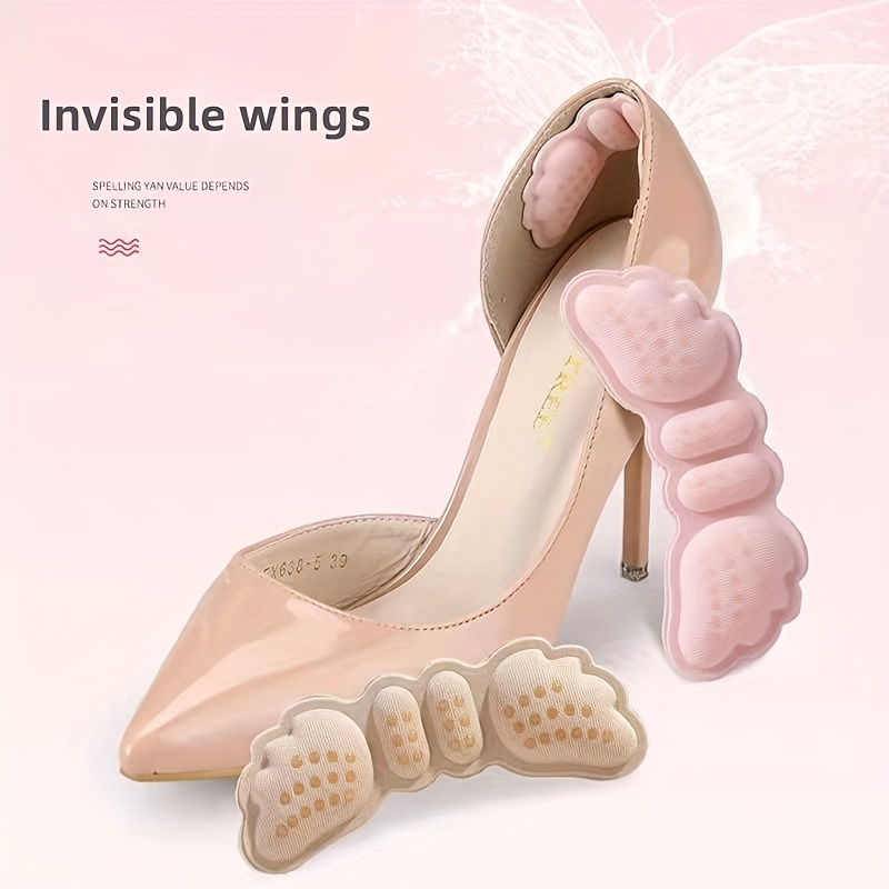 Sponge 4d Wing High Heel Shoe Heel Patch Anti wear Foot - Temu Australia