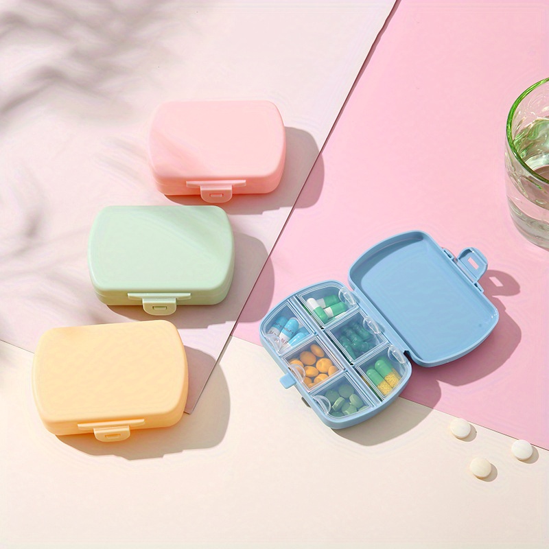 Pill Box Household Portable Small Medicine Storage Box Sub - Temu Norway