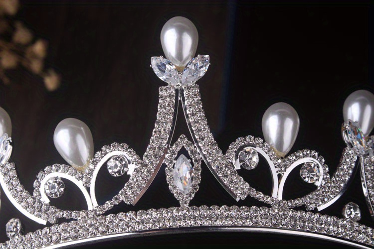 Elegant Crown Birthday Tiara Wedding Hair Jewelry Bridal - Temu Australia