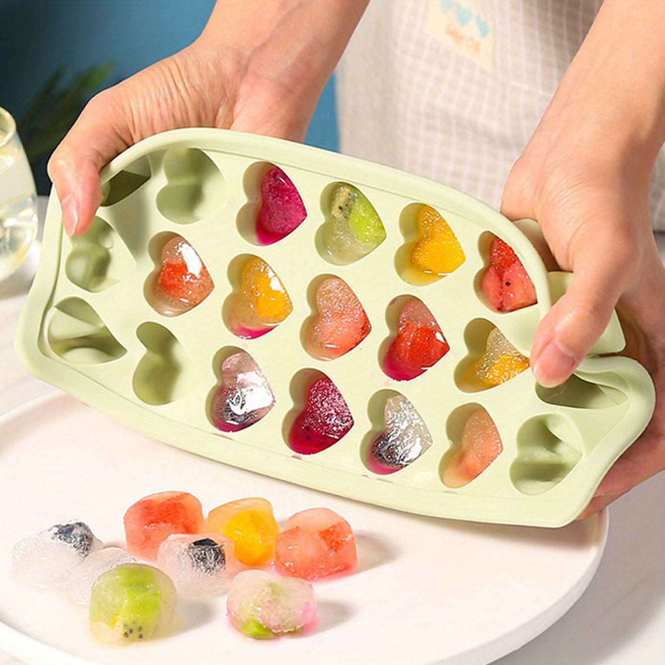High Quality Silicone 21 Even Cube Ice Tray Mold - Temu United Kingdom