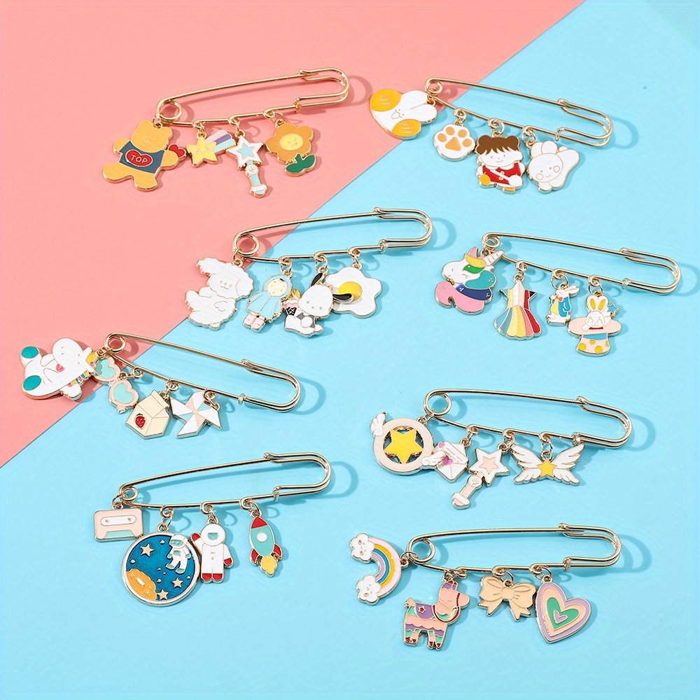 Creative Pin Brooch Cute Windmill Badge - Temu United