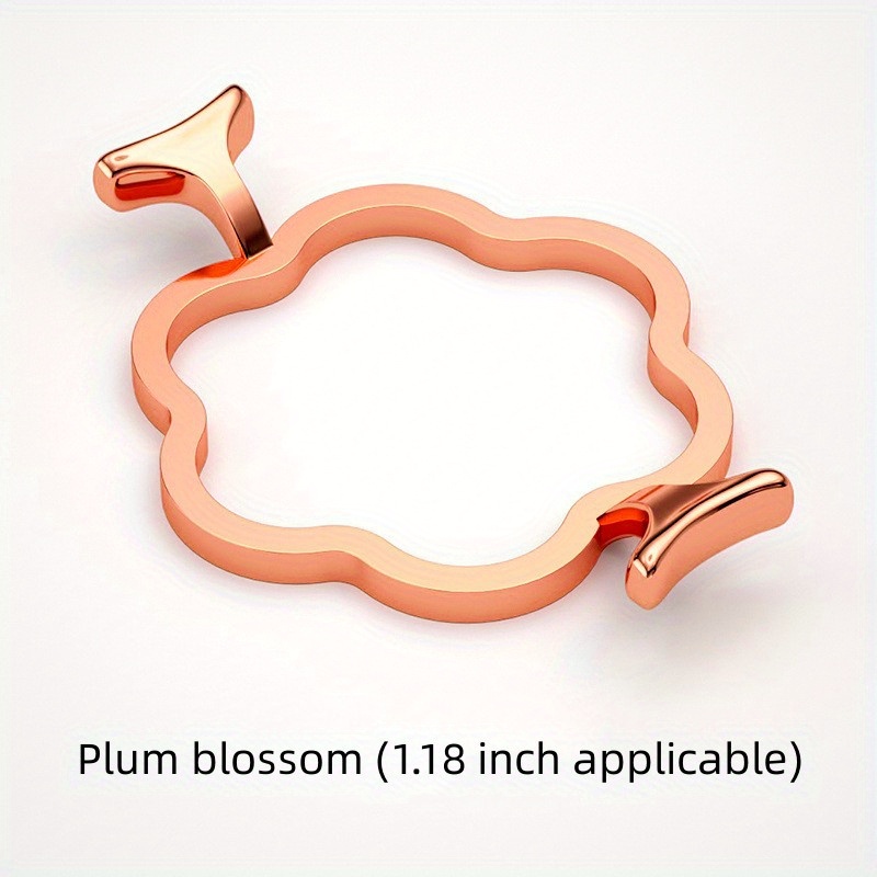 Round Flower Wax Seal Stamp Ring Stamp Ring Shape Holder - Temu