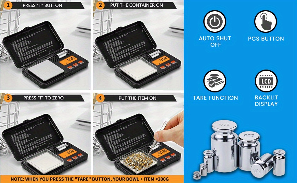 Digital Pocket Scale Electronic High - Temu United Kingdom