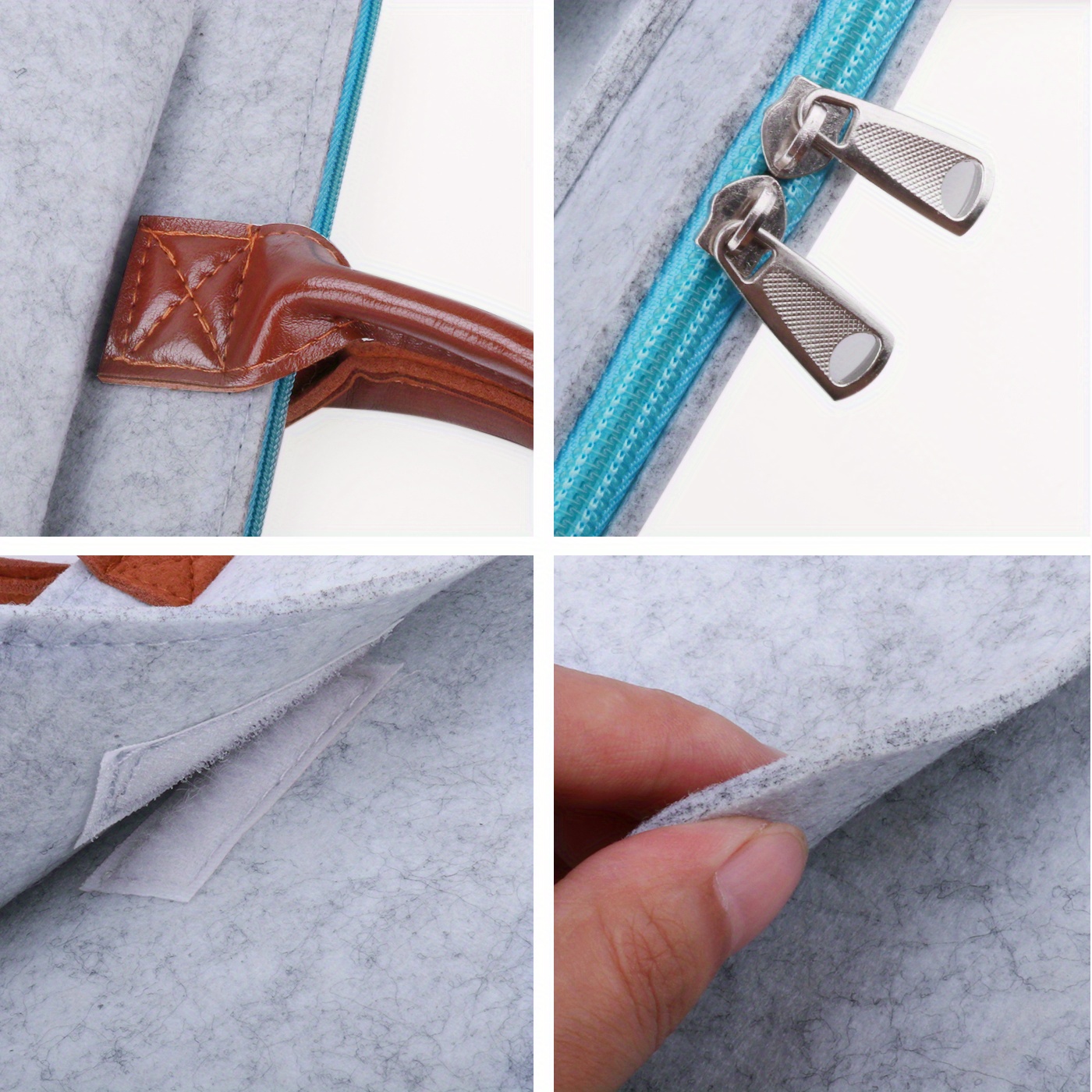 Laptop Sleeve Handle Felt Ultralight Notebook Table Case - Temu Canada