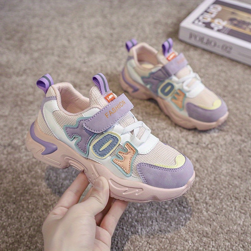 Children Boys And Girls Sneaker Color Block Mesh - Temu Australia