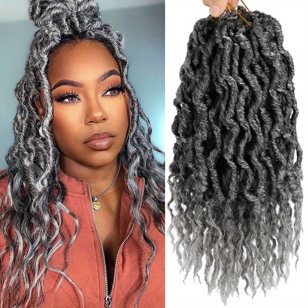 Faux Locs Crochet Hair Extensions Goddess Locs Crochet Hair Extensions ...