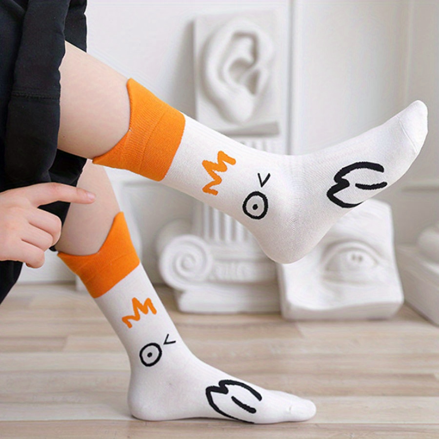 Fun Stylish Goose Head Socks Breathable Cute Cartoon - Temu United Kingdom