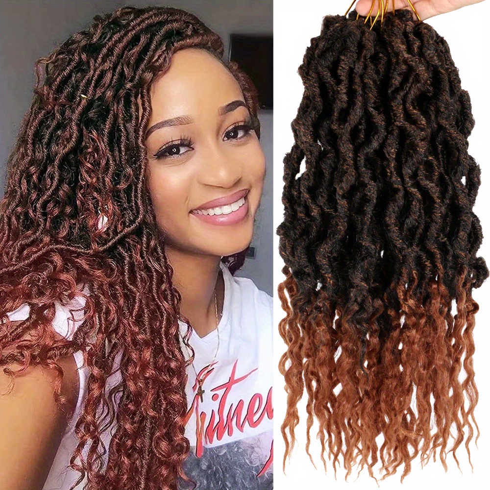 Faux Locs Crochet Hair Extensions Goddess Locs Crochet Hair Extensions ...
