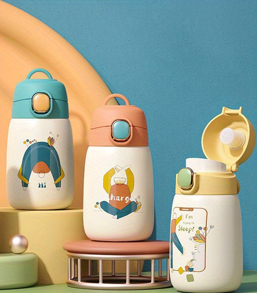 Cartoon Vacuum Stainless Steel Insulated Cup Mini - Temu Australia