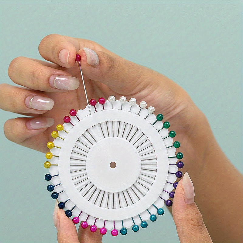 120pcs pearl positioning needles safety pins for sewing safety pins diy ...