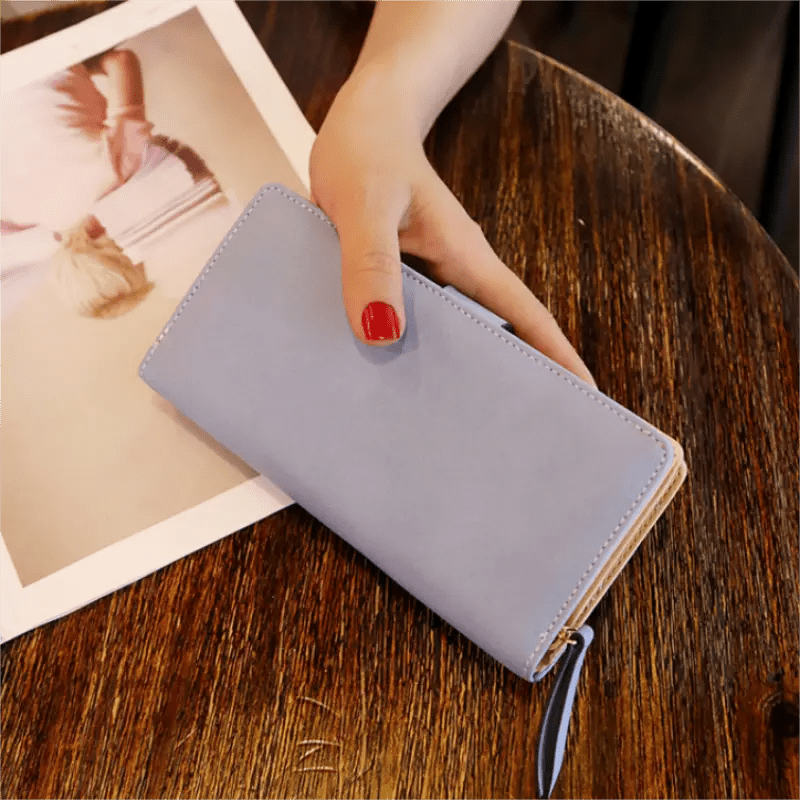 women's trendy long wallet hollow leaves pattern coin purse - Temu Ireland