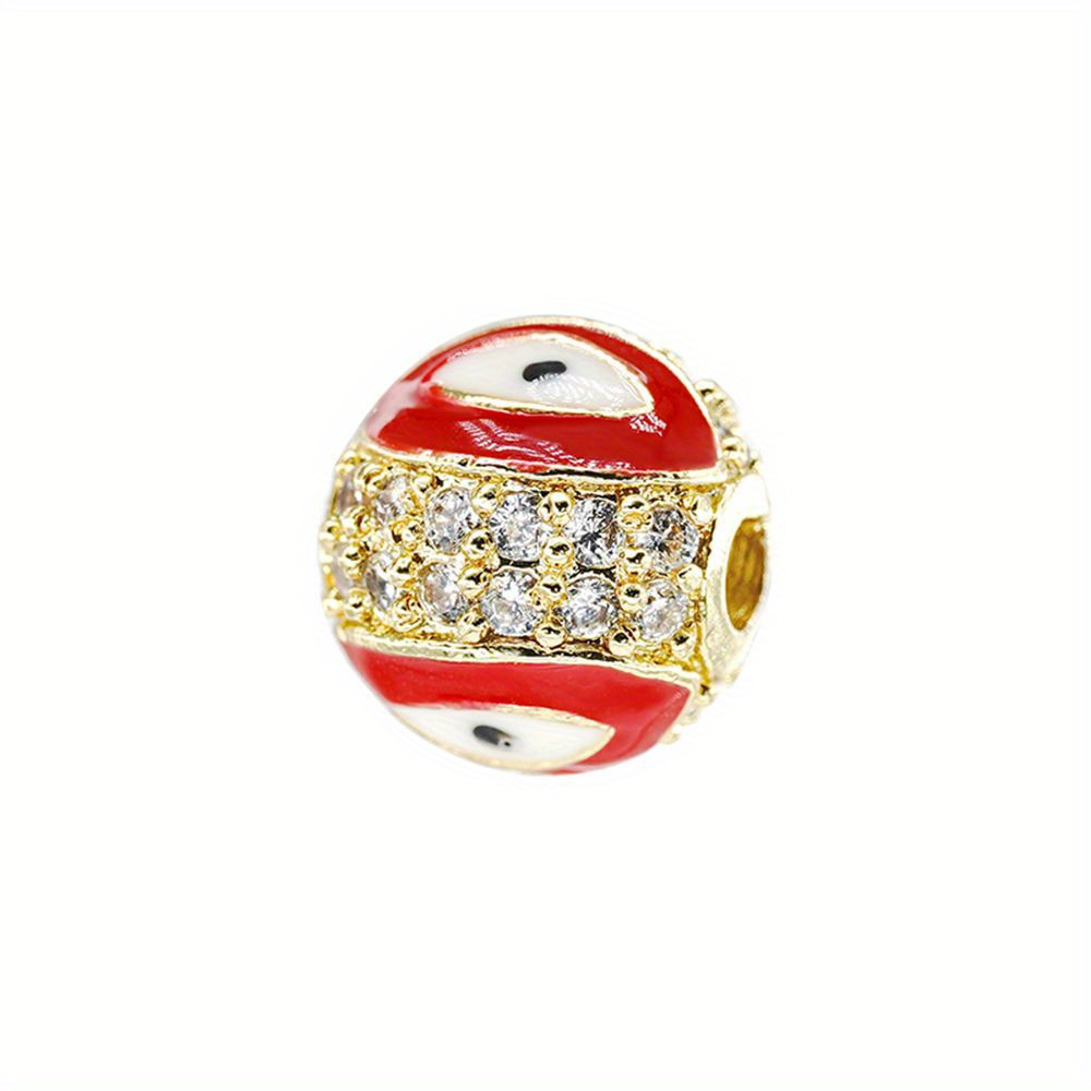 Eye Round Beads Drop Beads Evil Eye Shape - Temu New Zealand