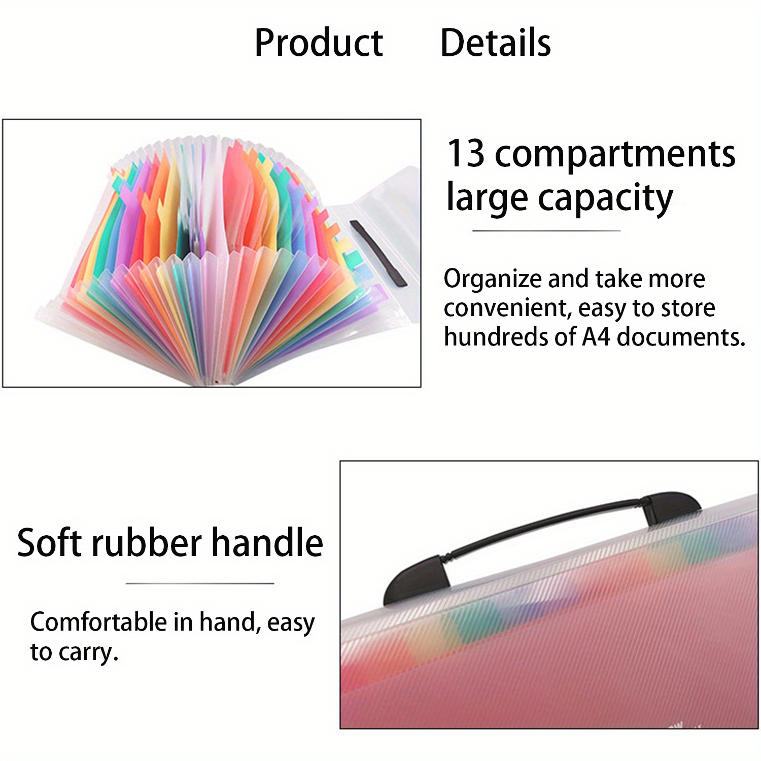 A4 Organization Bag 13 - Temu