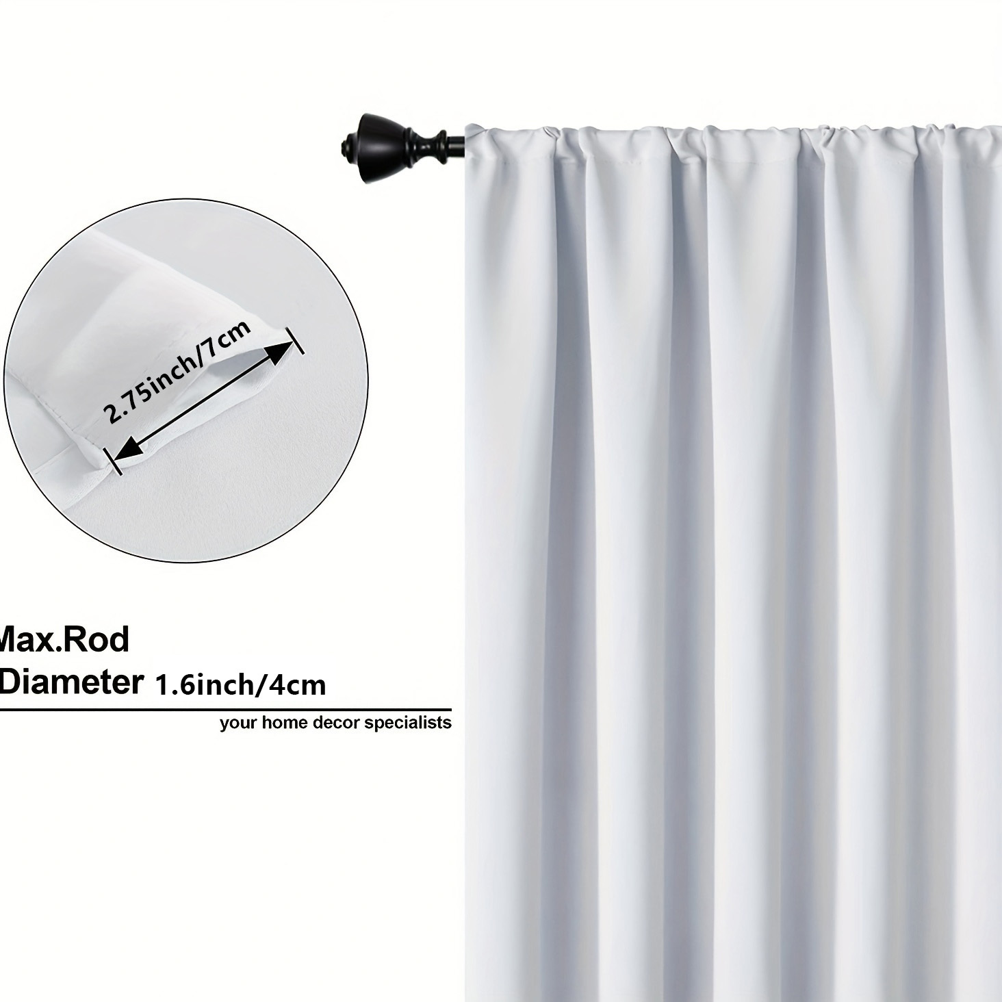 Dancing Butterflies Beautiful Flowers Rod Pocket Curtain - Temu Ireland