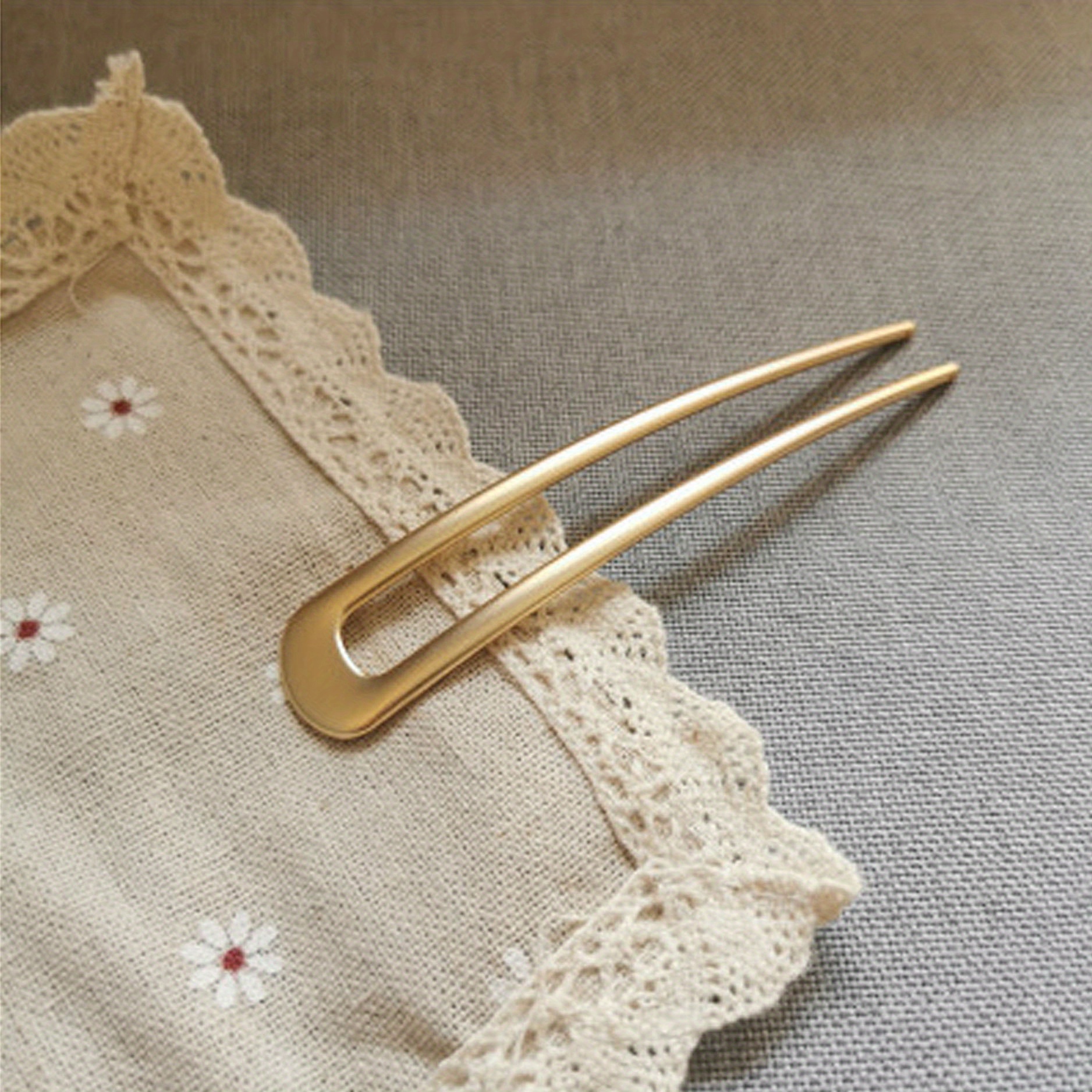 Vintage Hair Shaped Hair Pin Hair Accessory Hair - Temu Australia