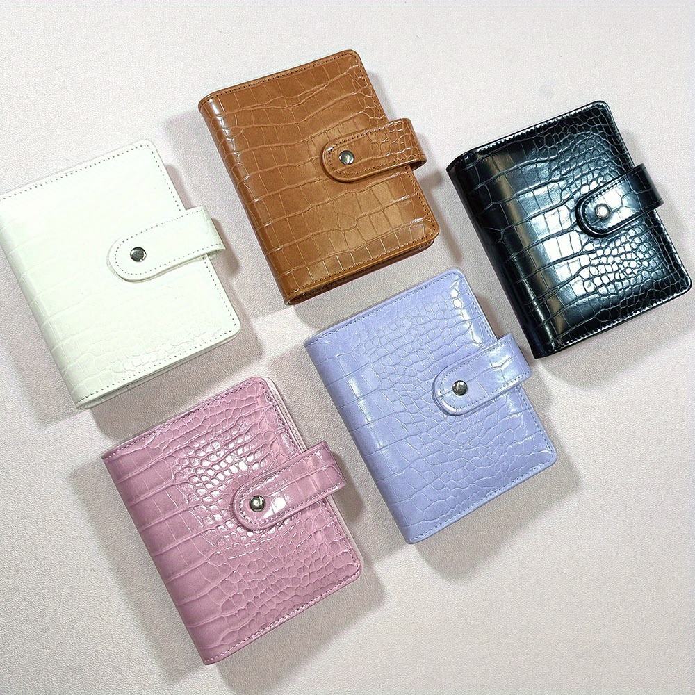 A7 Crocodile Pattern Journal Loose leaf Notebook Combination - Temu Ireland