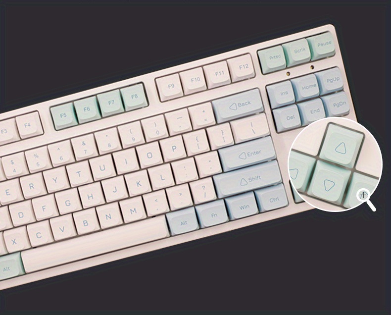 137keys Keycaps Pbt Xda Profile Dye Sublimation Layout - Temu Norway